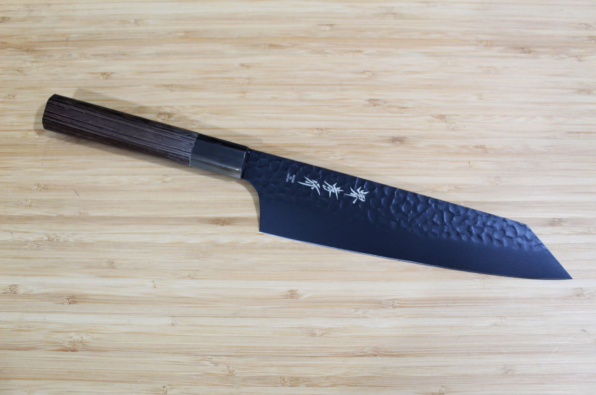 Sakai Takayuki Kurokage 190mm Kengata Gyuto Non-Stick VG10 Hasu-Seizo