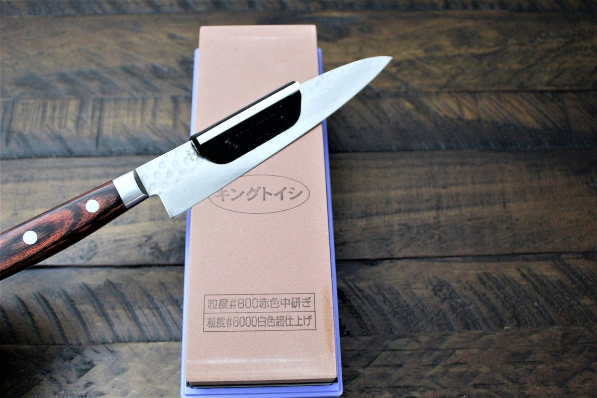 Whetstone Knife Sharpening Angle Guide - Hasu-Seizo, LLC